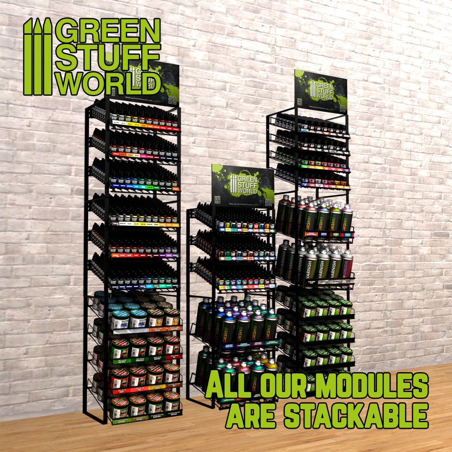 Buy GSW Paint Display Rack 200-250ml - GSW