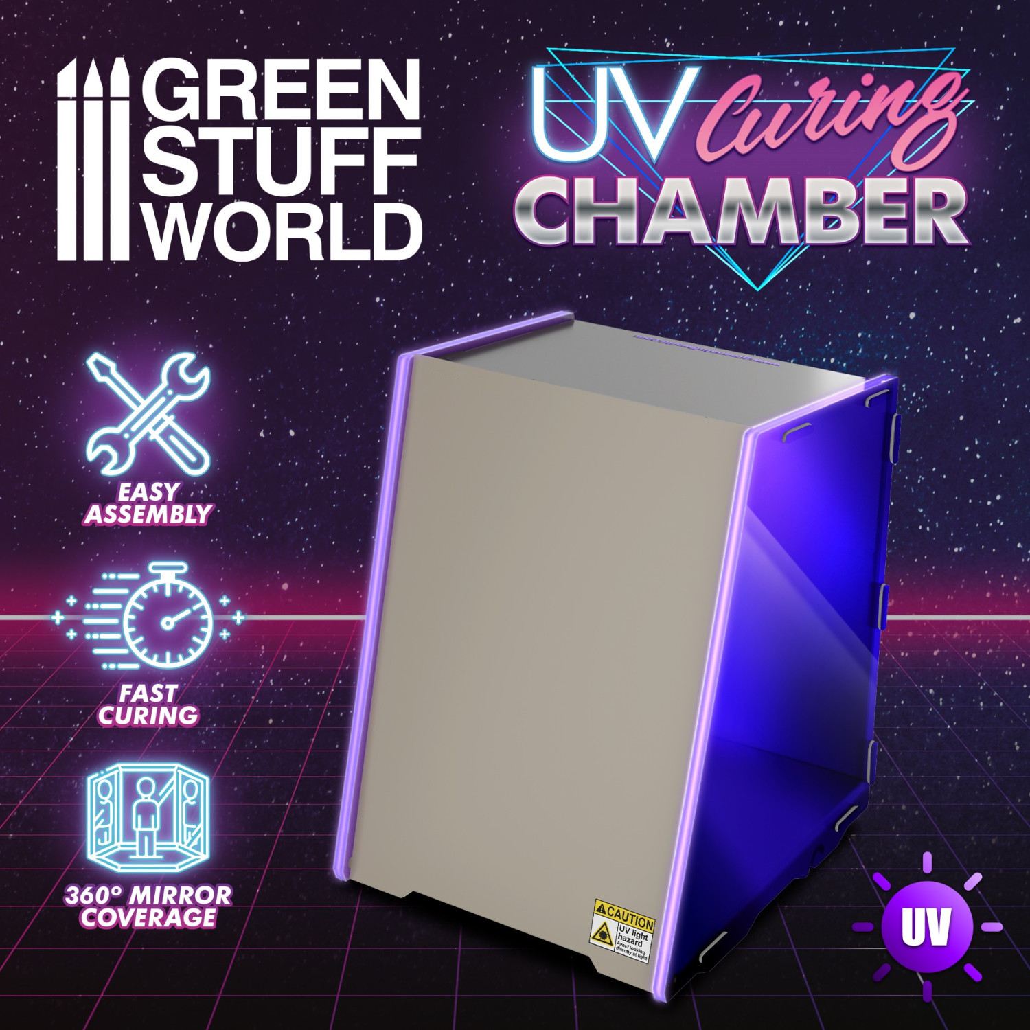 Cabina UV | Caja de Curado Ultravioleta - GSW