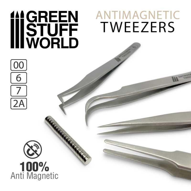 Anti-magnetic modeling tweezers - GSW