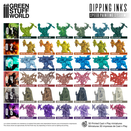 Paint Set - Dipping collection 05 | - GSW