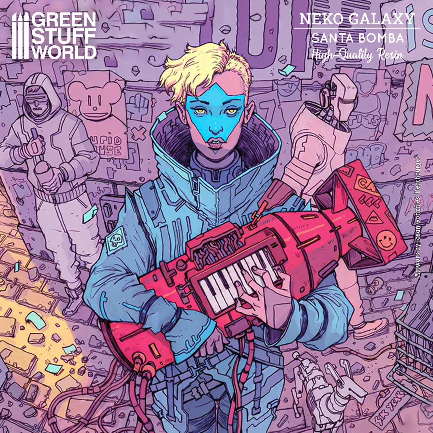 Neko Galaxy - Santa Bomba | Collector figure - GSW