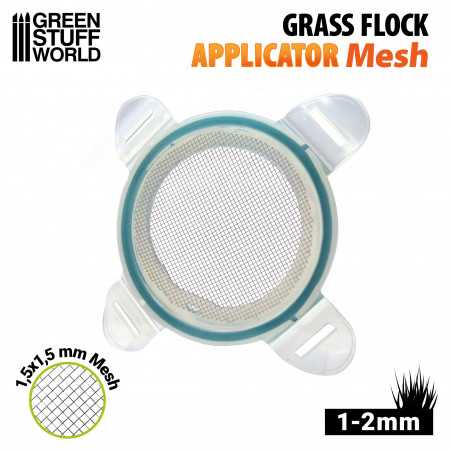 Grass Flock Applicator - Small Mesh - GSW