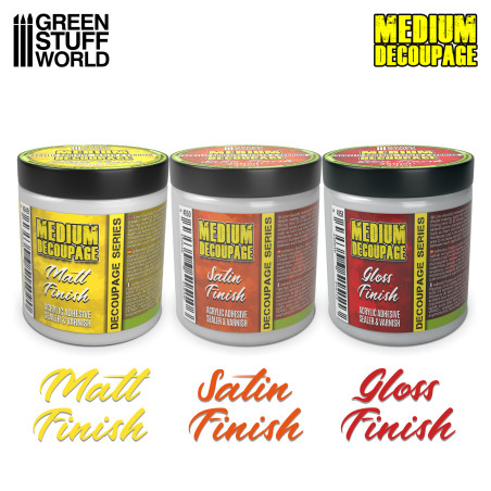 Decoupage Medium Satin 250ml - GSW