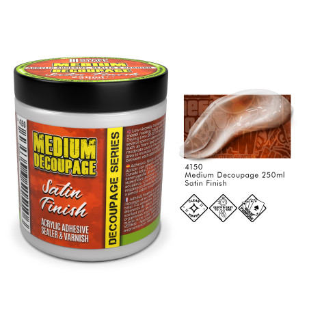 Decoupage Medium Satin 250ml - GSW