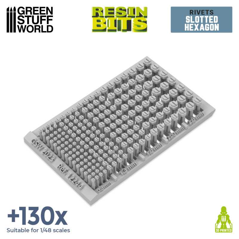 Micro Rivet Modélisme Hexagonaux 1:48-1:35 | - GSW