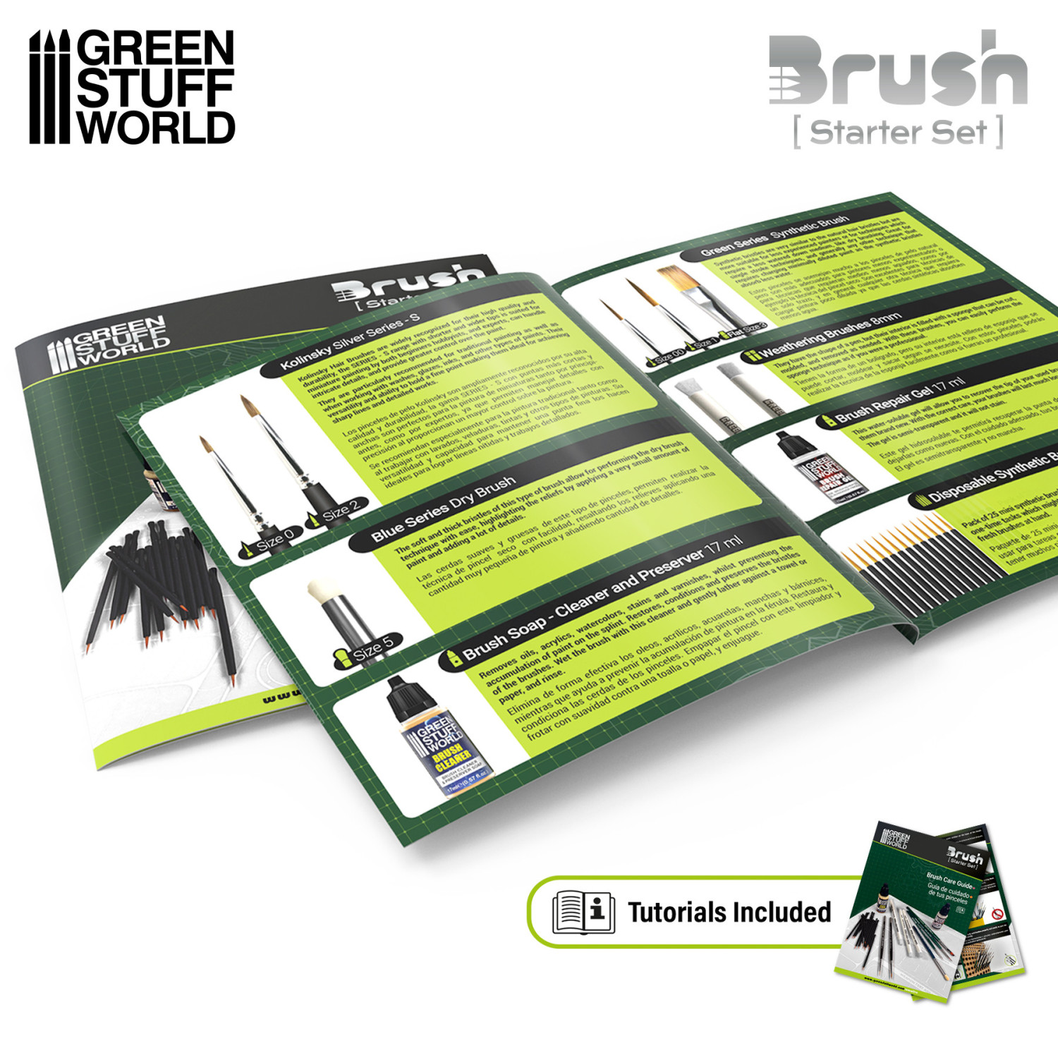 Set Pennelli Hobby Starter | Set completo di pennelli - GSW