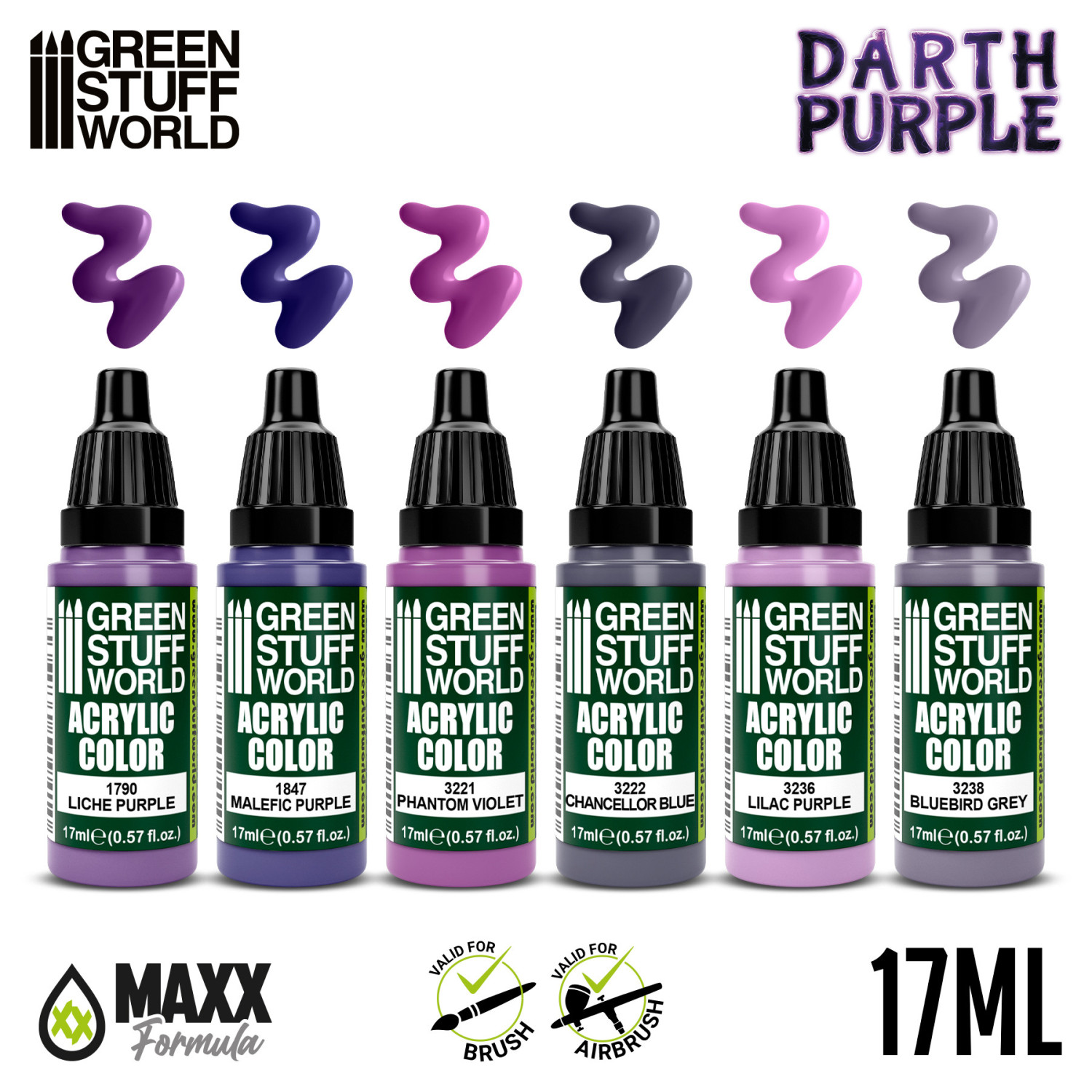 Acrylic starter kit - Darth Purple| - GSW