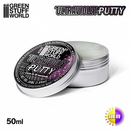 Mastic UV 50ml | Pâte UV pour modèles - GSW