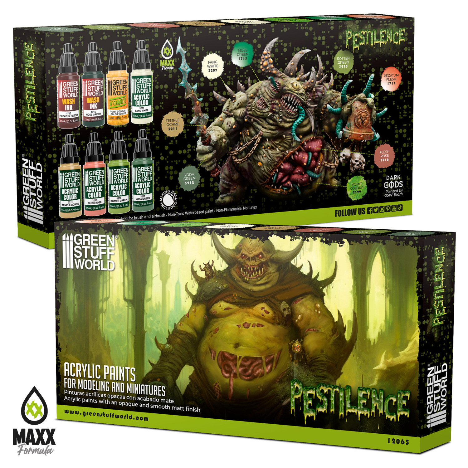 Acrylic Paint Set - Pestilence - GSW