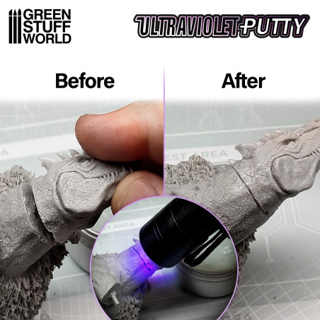 UV Putty 50ml | UV curing putty - GSW