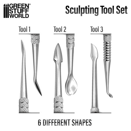 3x Sculpting Tools | - GSW