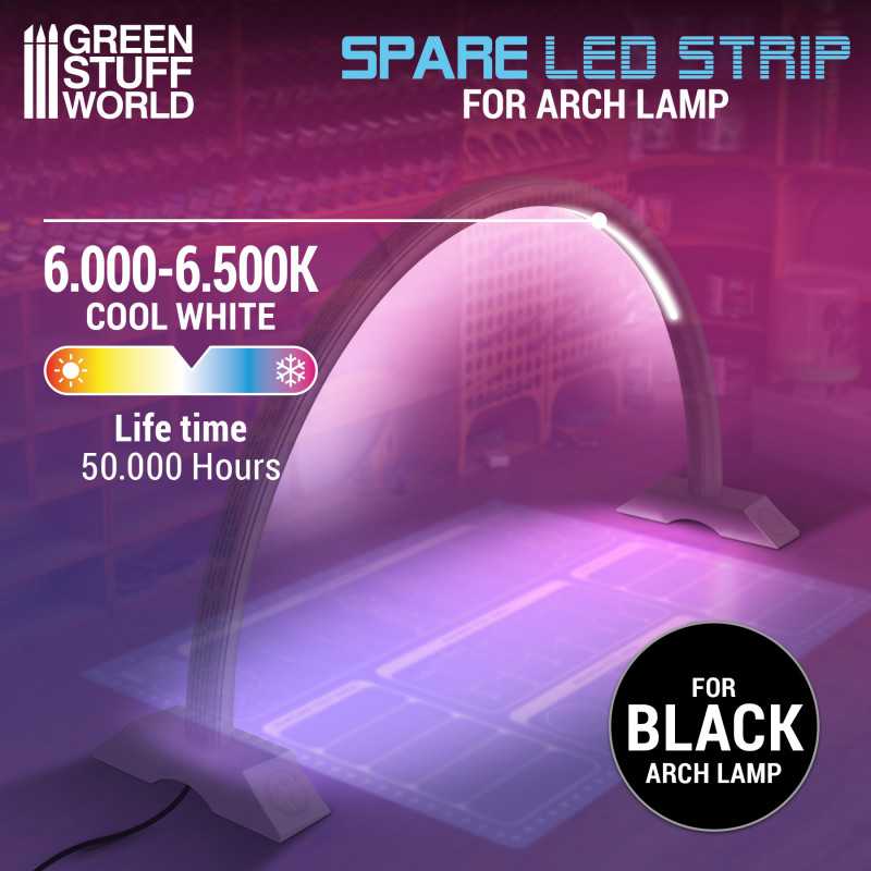 Replacement LED Strip for Arch Lamp - Darth Black | - GSW