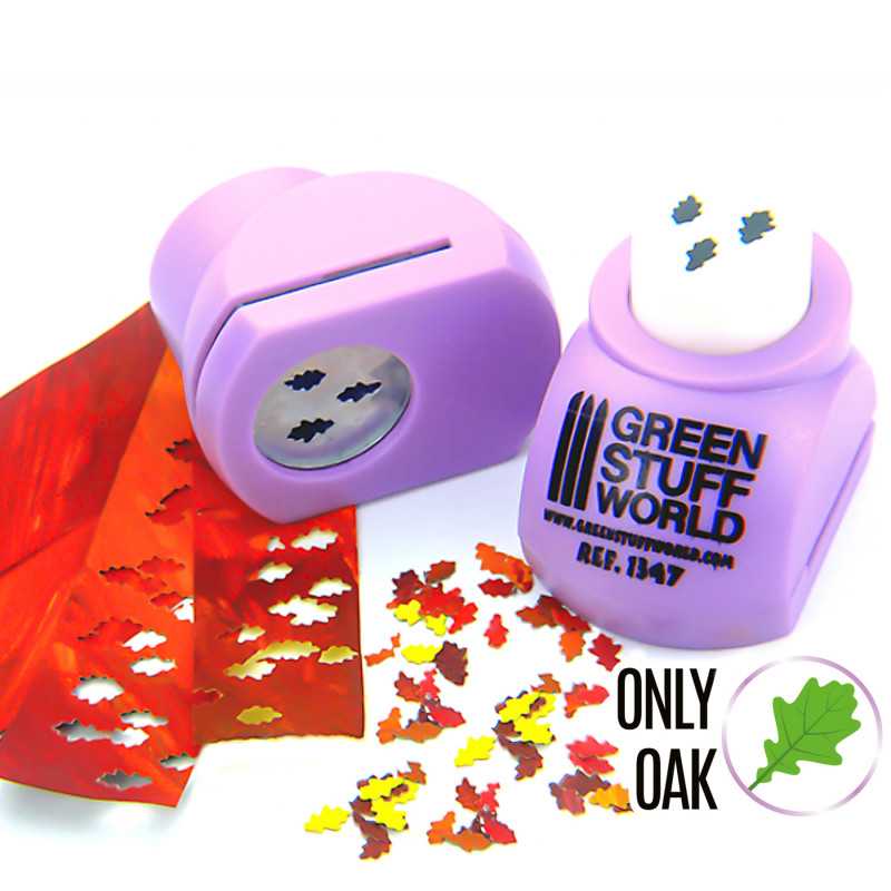 Miniature Leaf Punch LIGHT PURPLE | - GSW
