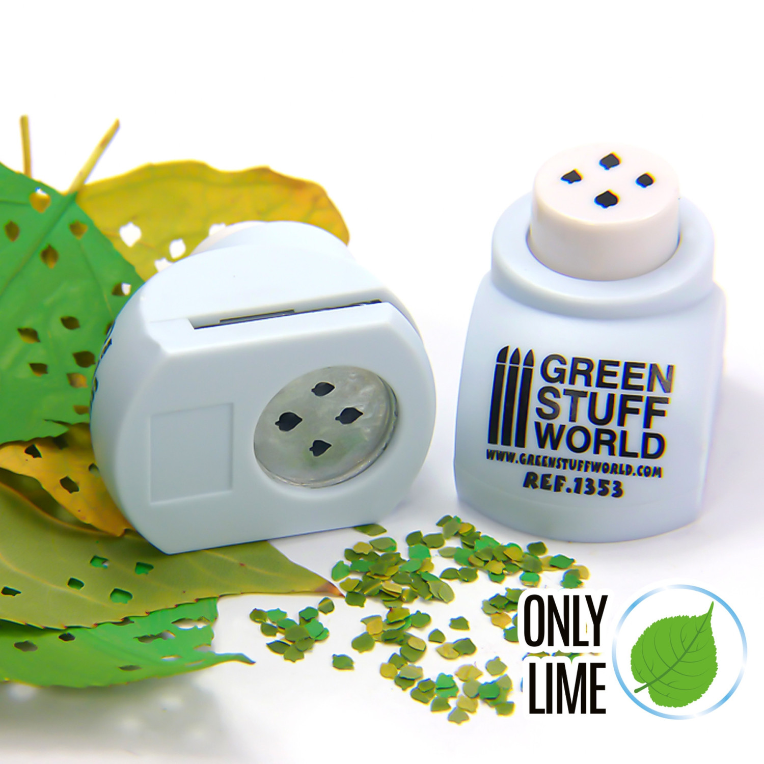 Miniature Leaf Punch LIGHT BLUE | - GSW