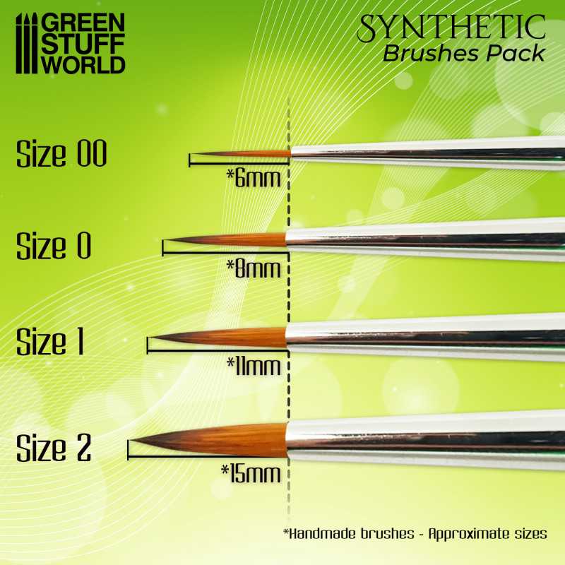 GREEN SERIES Synthetic Brush Set | - GSW