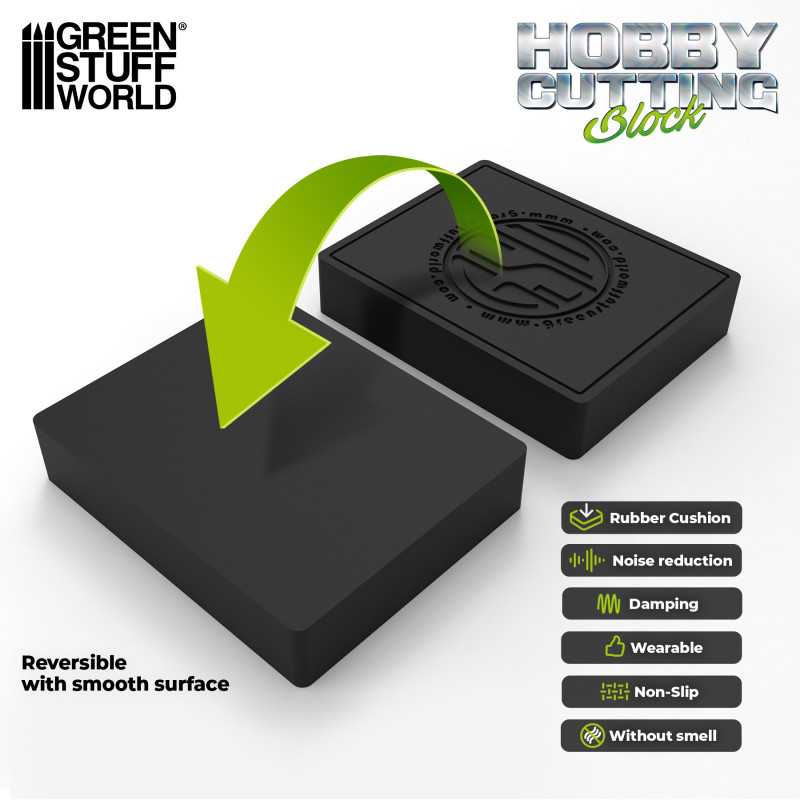 Hobby Cutting Block | Rubber Dampening Block - GSW
