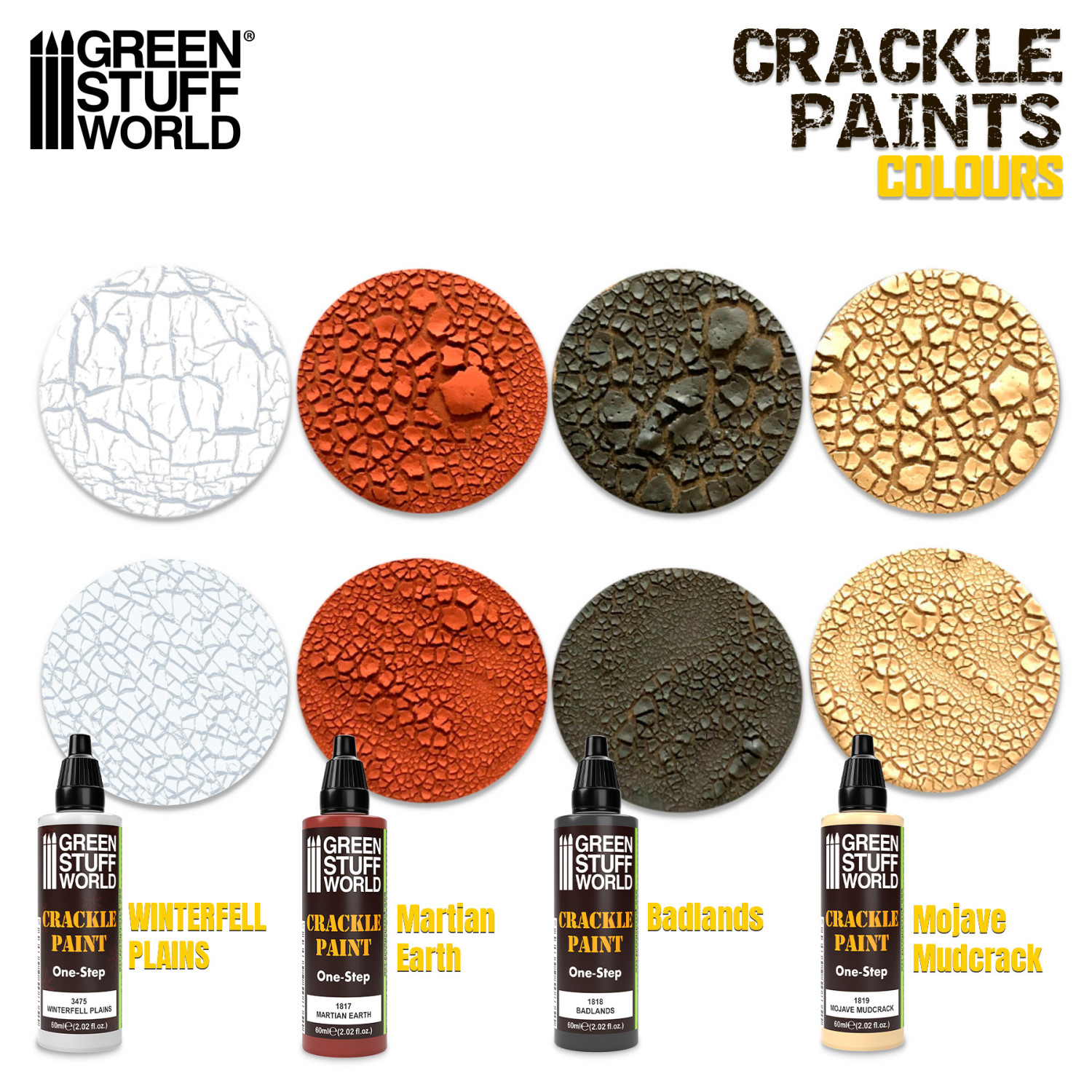 Crackle Paint - Mojave Mudcrack 60ml | - GSW