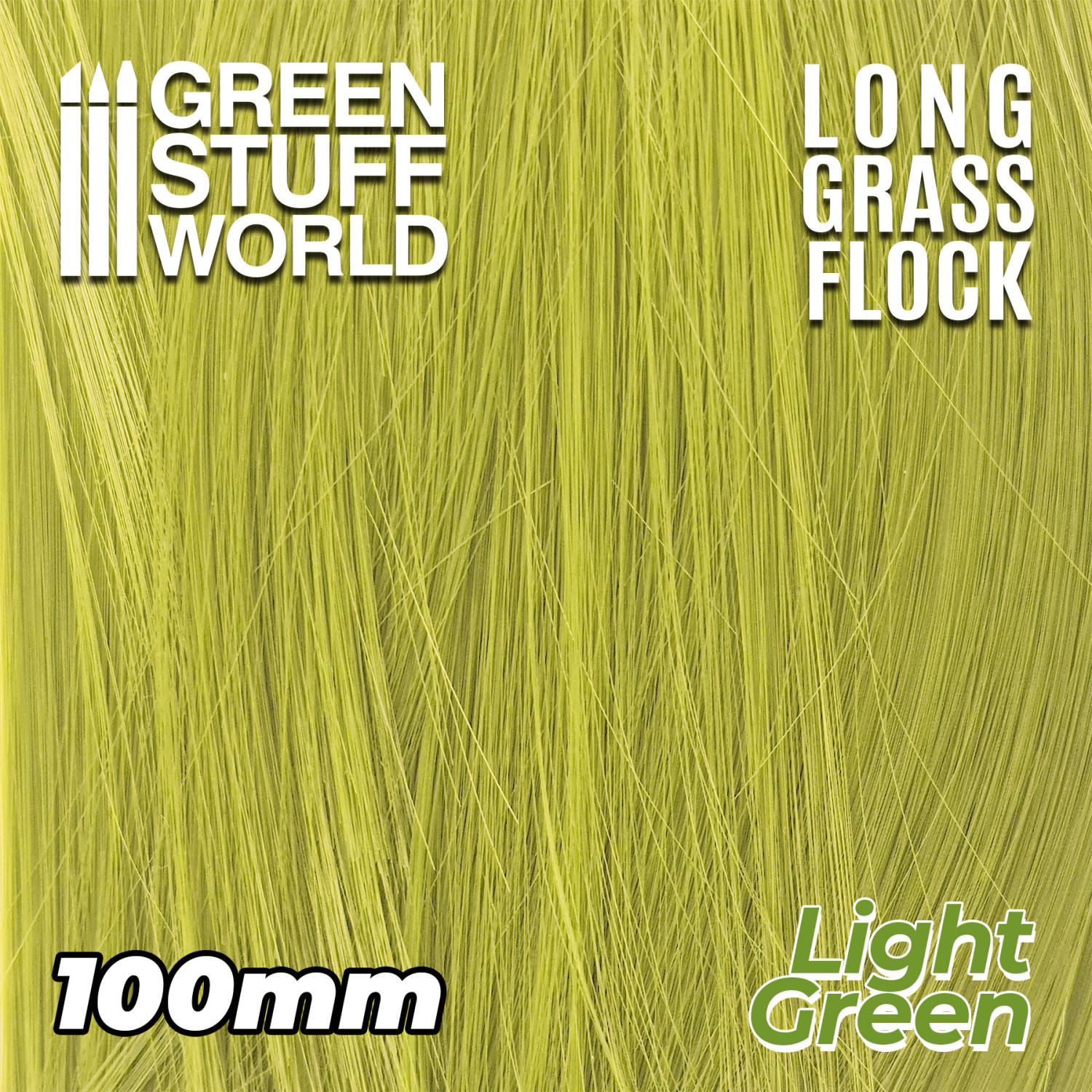 Long Grass Flock 100mm - Light Green | - GSW