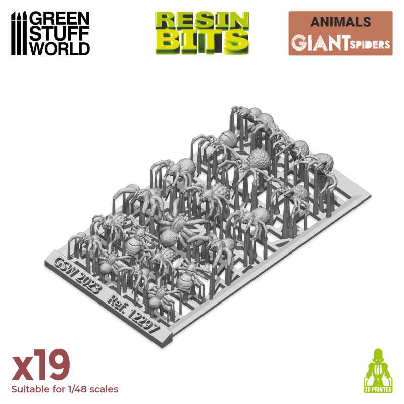Big Spiders Resin Set 1:48 - GSW