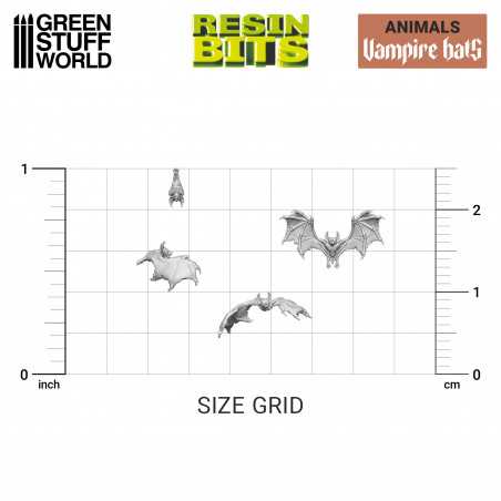 Vampire Bats Resin Set 1:48 | Giant Vampire Bats - GSW