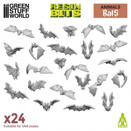 Bats Resin Set 1:48-1:35 | Vampire Counts Bats - GSW