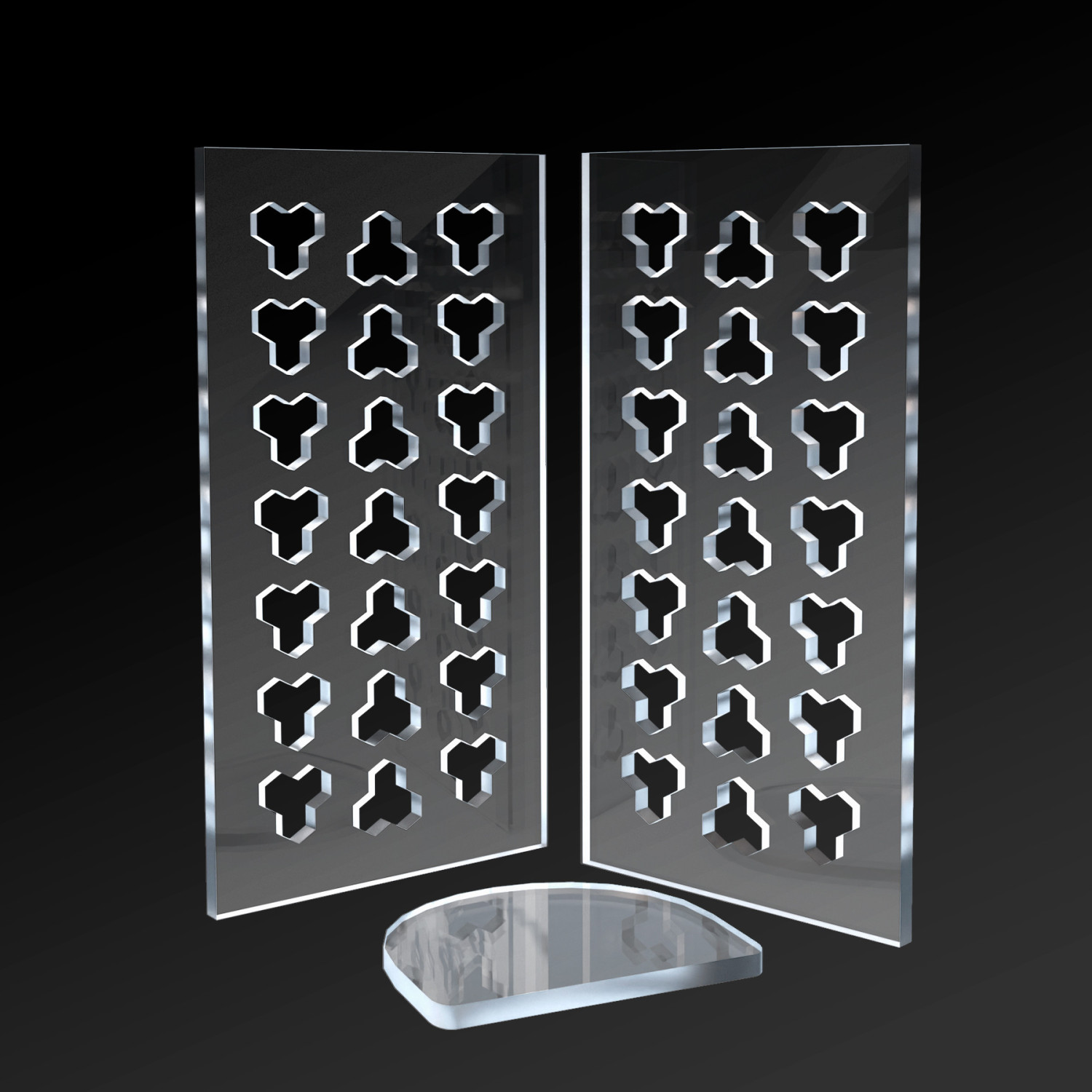 Acrylic molds - Trihex Paver | - GSW