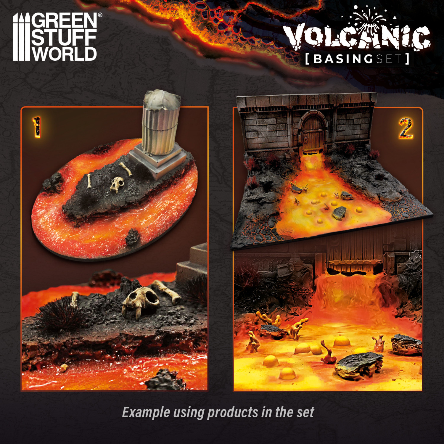 Set de Escenografia - Volcánico | - GSW