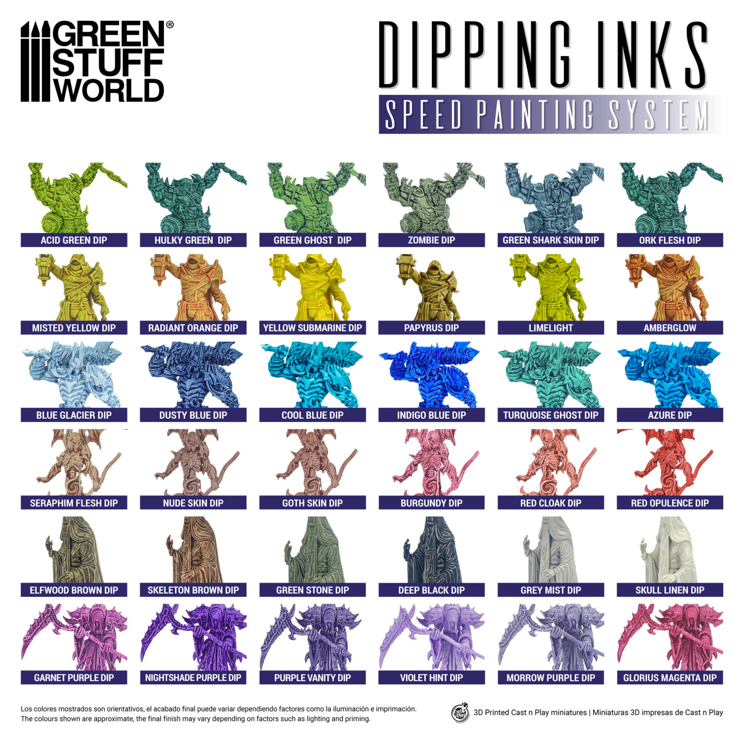 Pintura Dipping ink 17 ml - Grey Mist Dip | - GSW