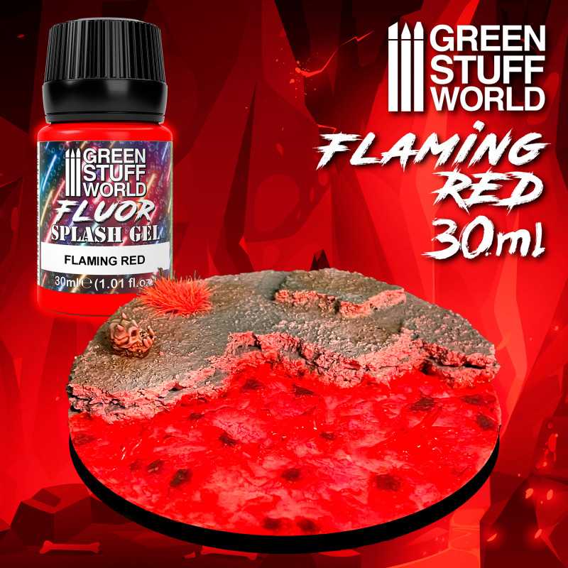 Splash Gel - Flaming Red | - GSW