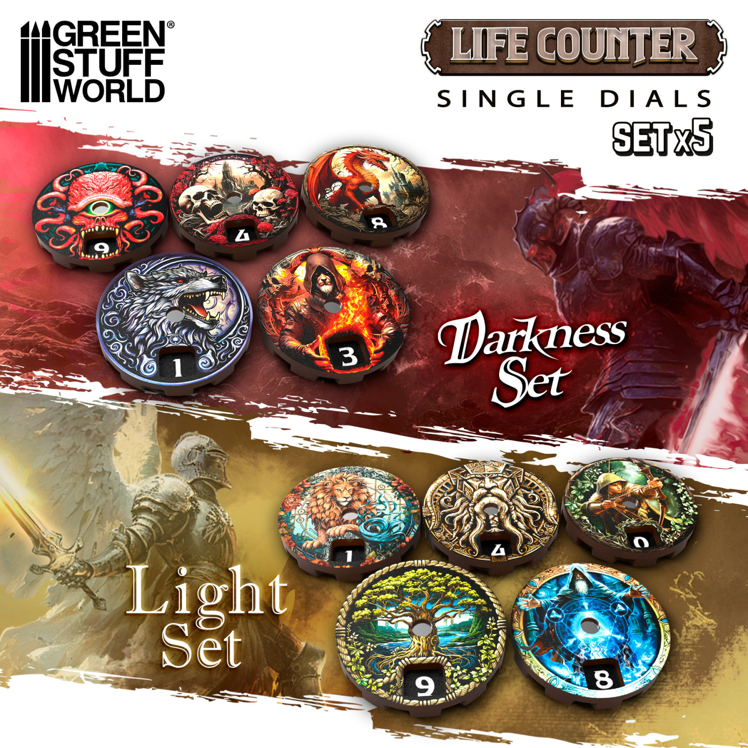 Life counters - Light Set | - GSW