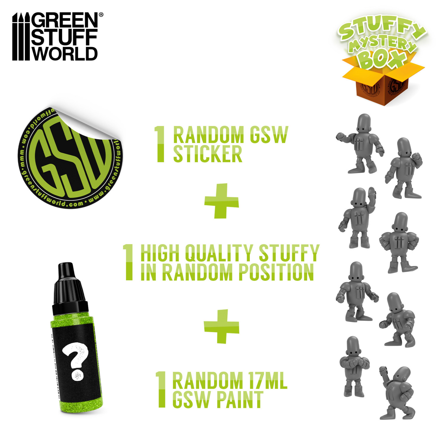 Mystery box Stuffy | Surprise box Stuffy - GSW