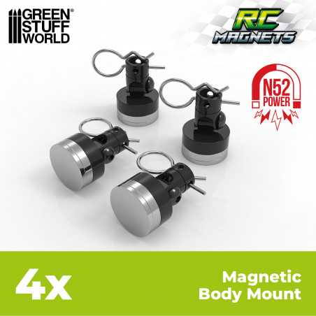 RC Magnetic Body Mount | RC Body Magnets - GSW