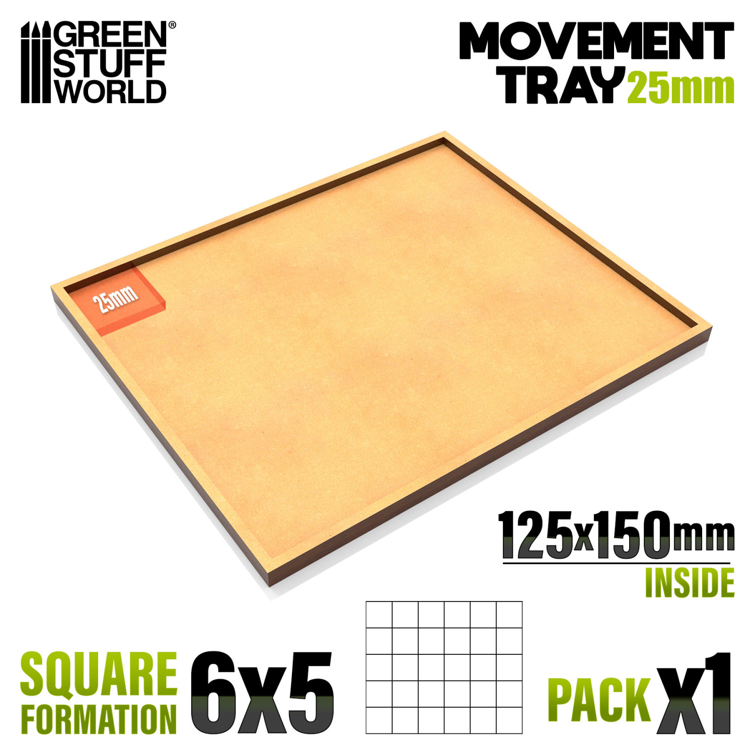 MDF Movement Trays Old World - 150x60mm | - GSW