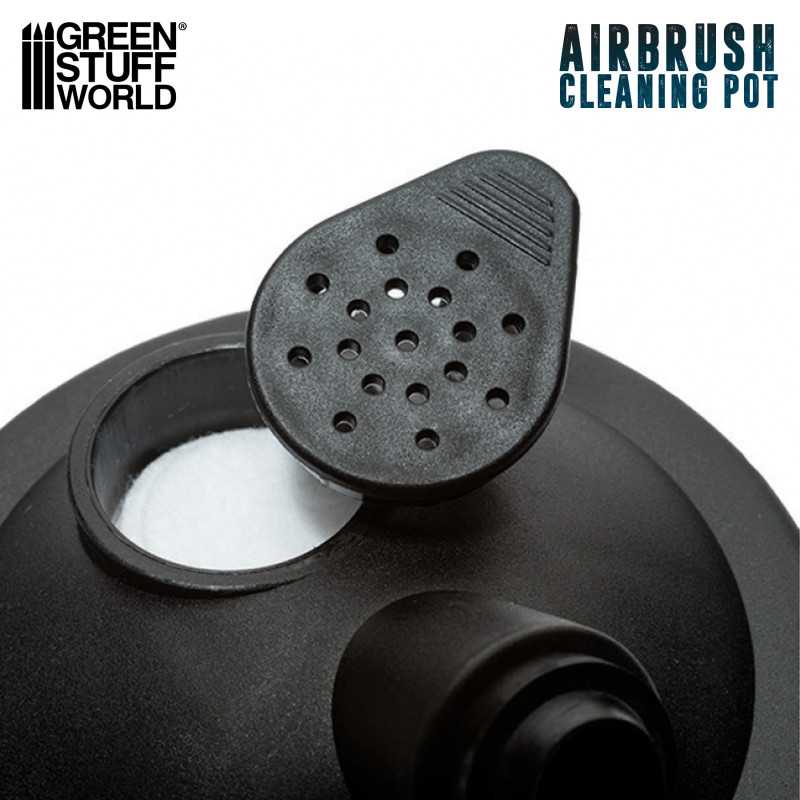 Airbrush Cleaning Pot | Airbrush pot cleaner - GSW