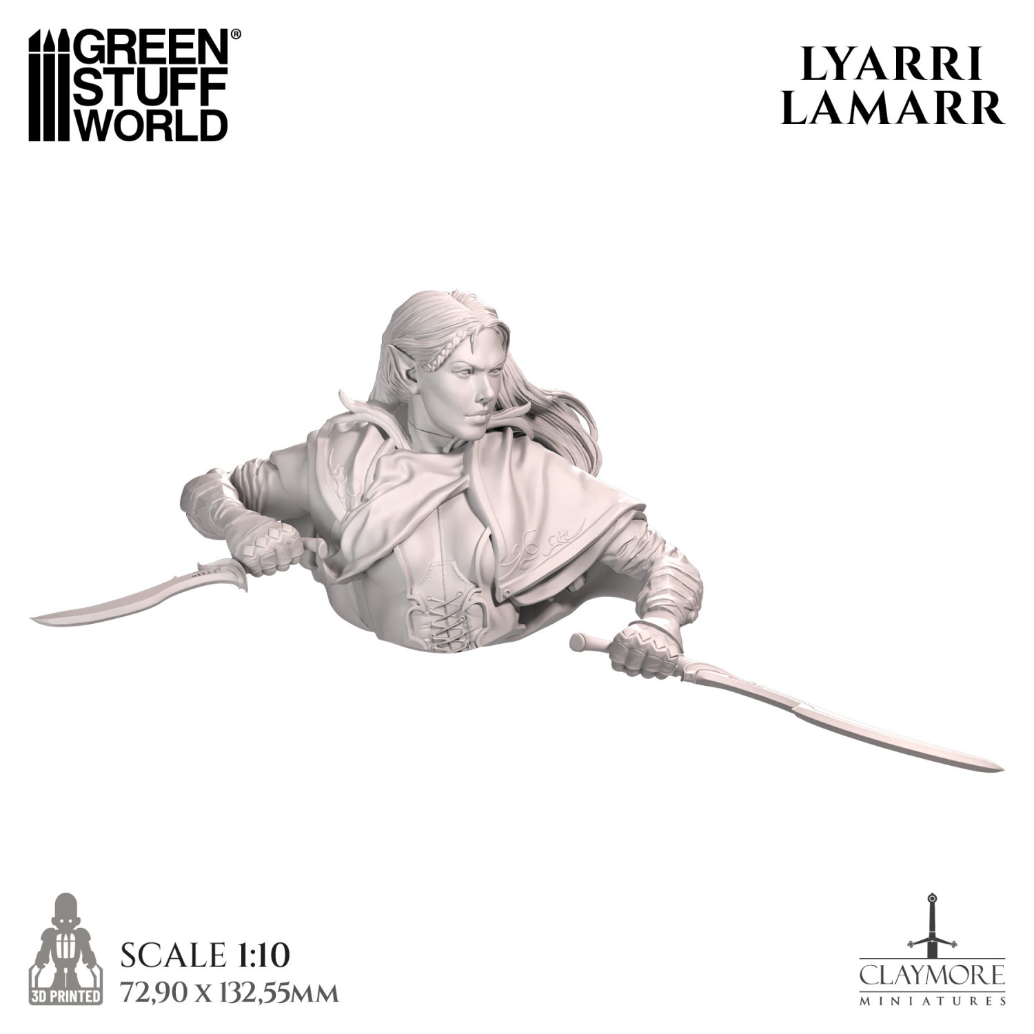 Figures from Claymore Miniatures - Lyarri Lamarr - GSW