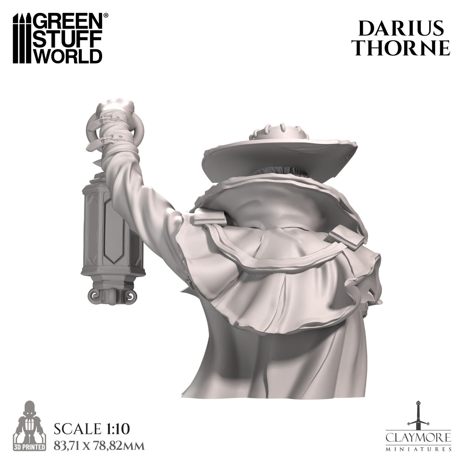 Figures from Claymore Miniatures - Darius Thorne - GSW