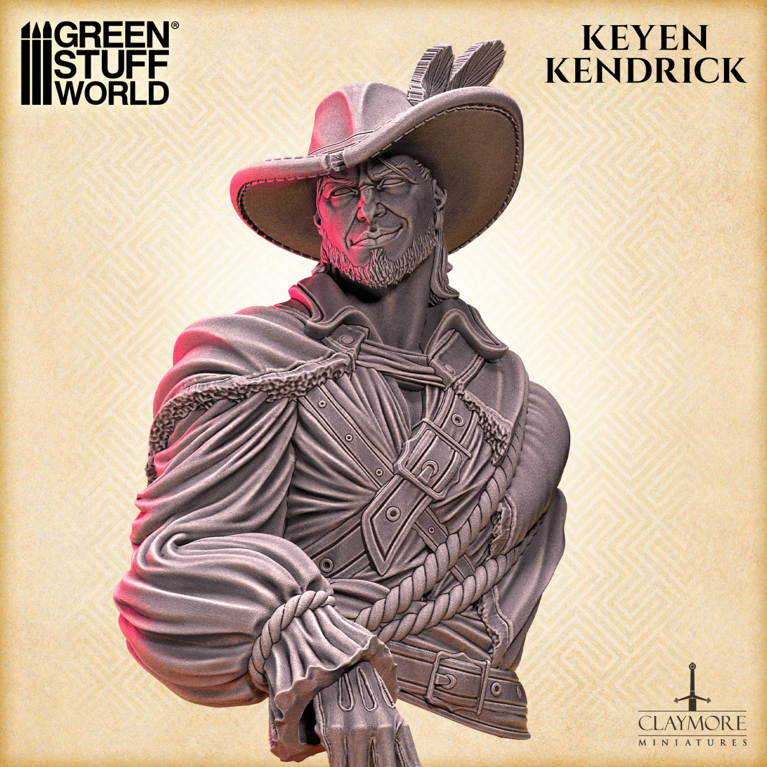 Figures from Claymore Miniatures - Keyen Kendrick - GSW