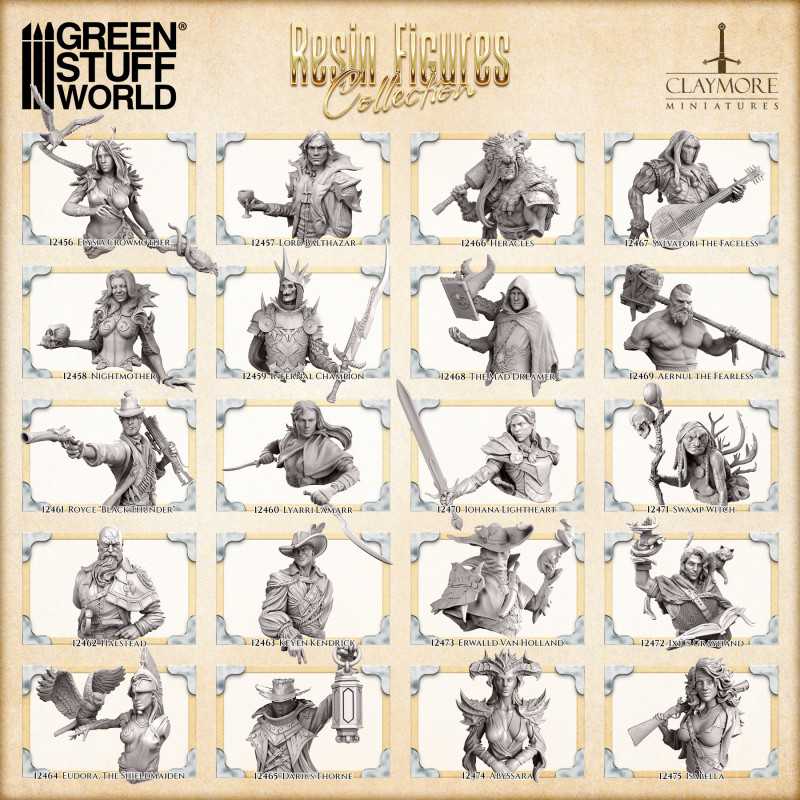 Figures from Claymore Miniatures Elysia Crowmother - GSW