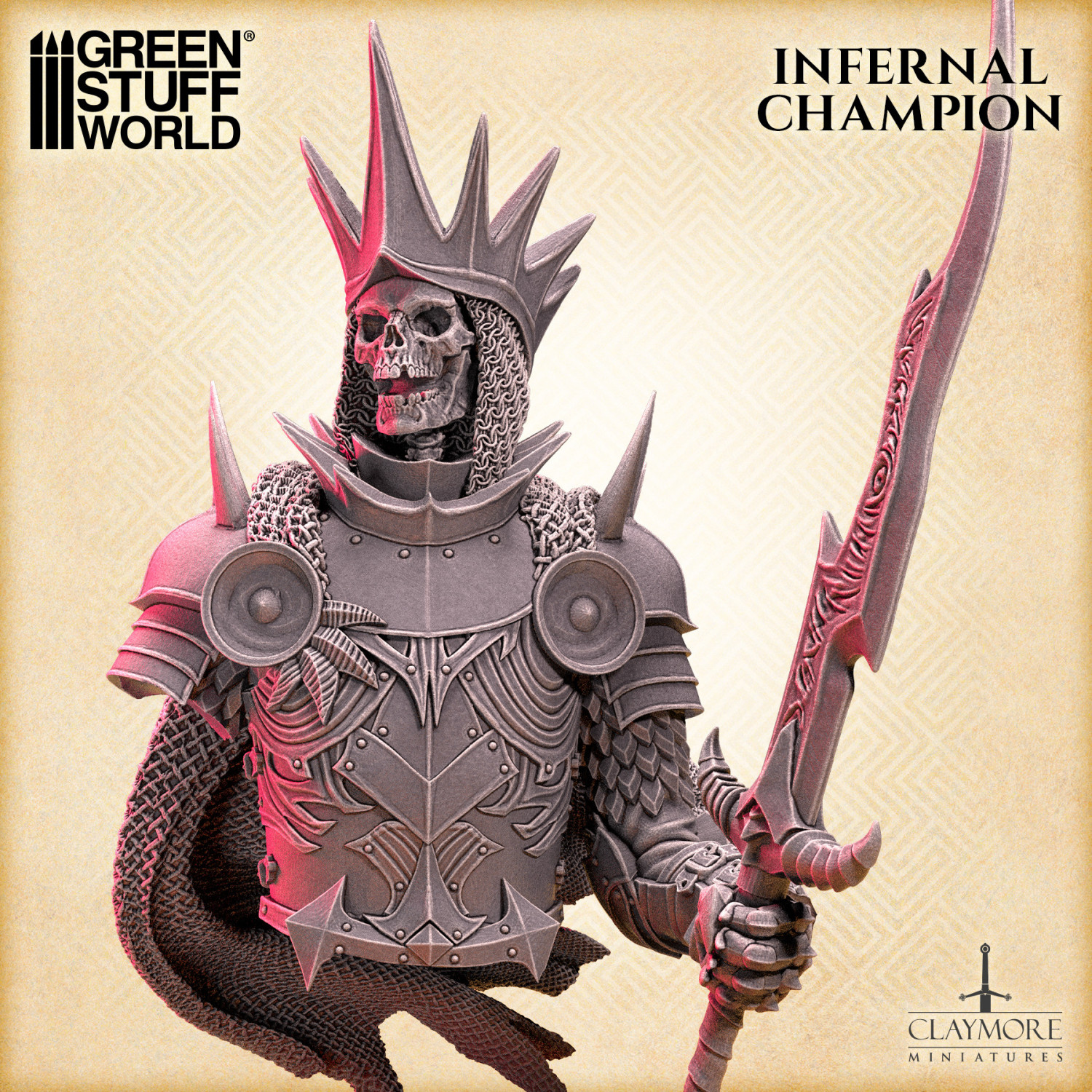 Figures Claymore Miniatures - Infernal Champion - GSW