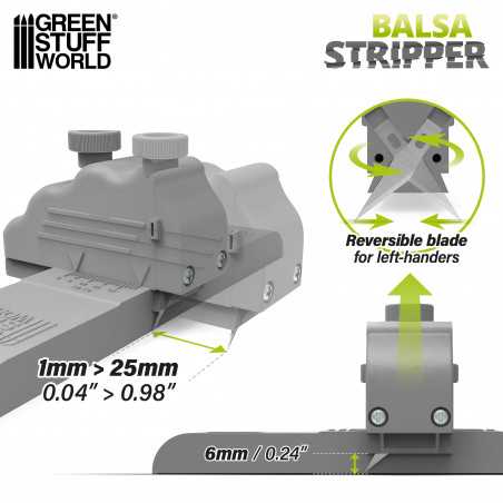Balsa Stripper | Balsa stripping tool - GSW