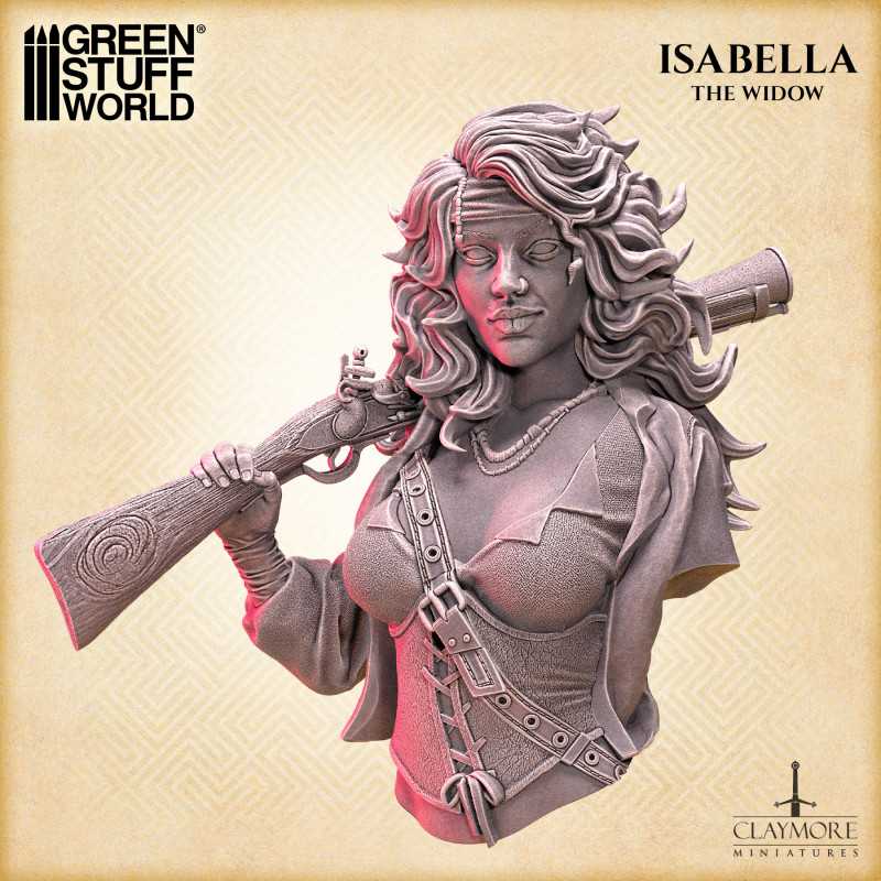 Figures from Claymore Miniatures - Isabella The Widow - GSW