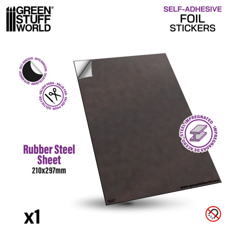 Metal sheets for magnets | Rubber Steel Sheet - GSW