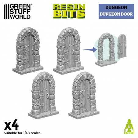 Dungeon Doors 1:48 | DnD Bits - GSW
