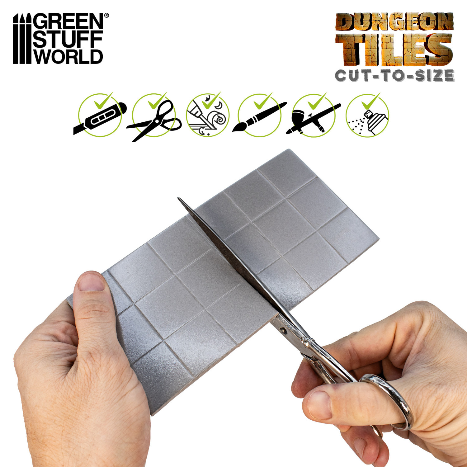 Dungeon Tiles 32mm | DnD Tiles 32mm - GSW