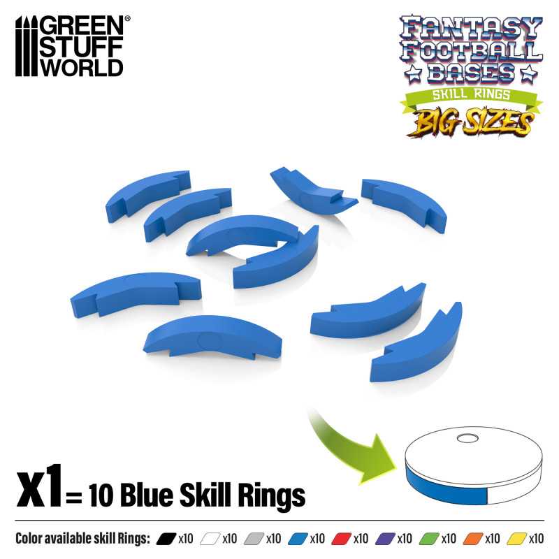 Skill Ring 40mm Blue | Blood Bowl Skill Rings - GSW