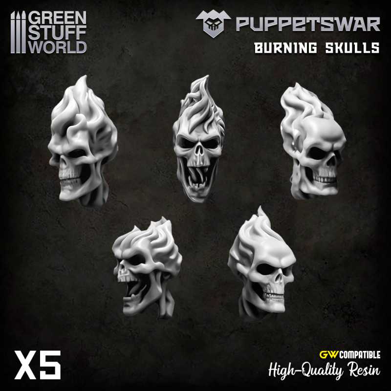 PuppetsWar - Teschi Fiammeggianti | Burning Skulls - GSW
