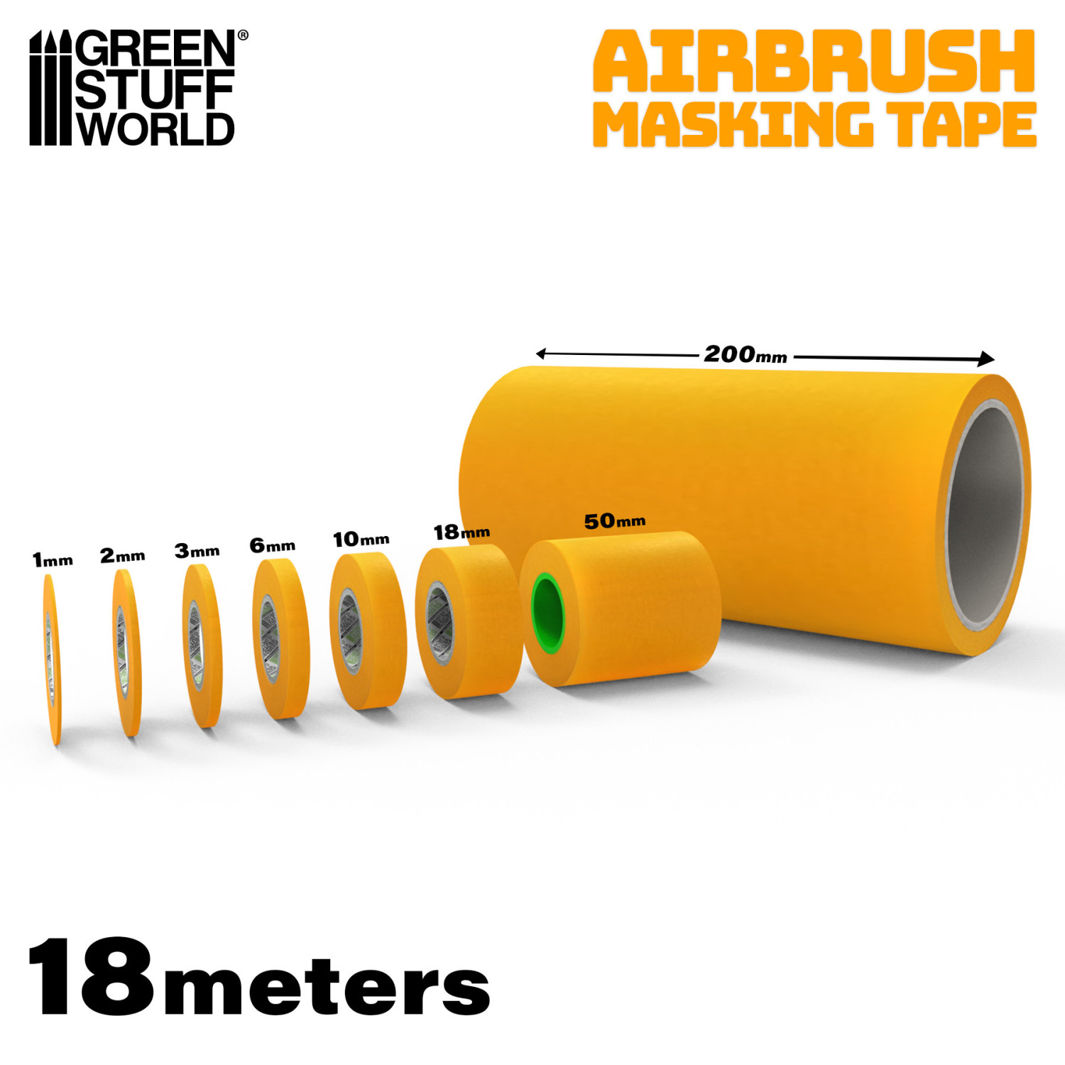 Masking Tape for airbrushing - 50mm - GSW