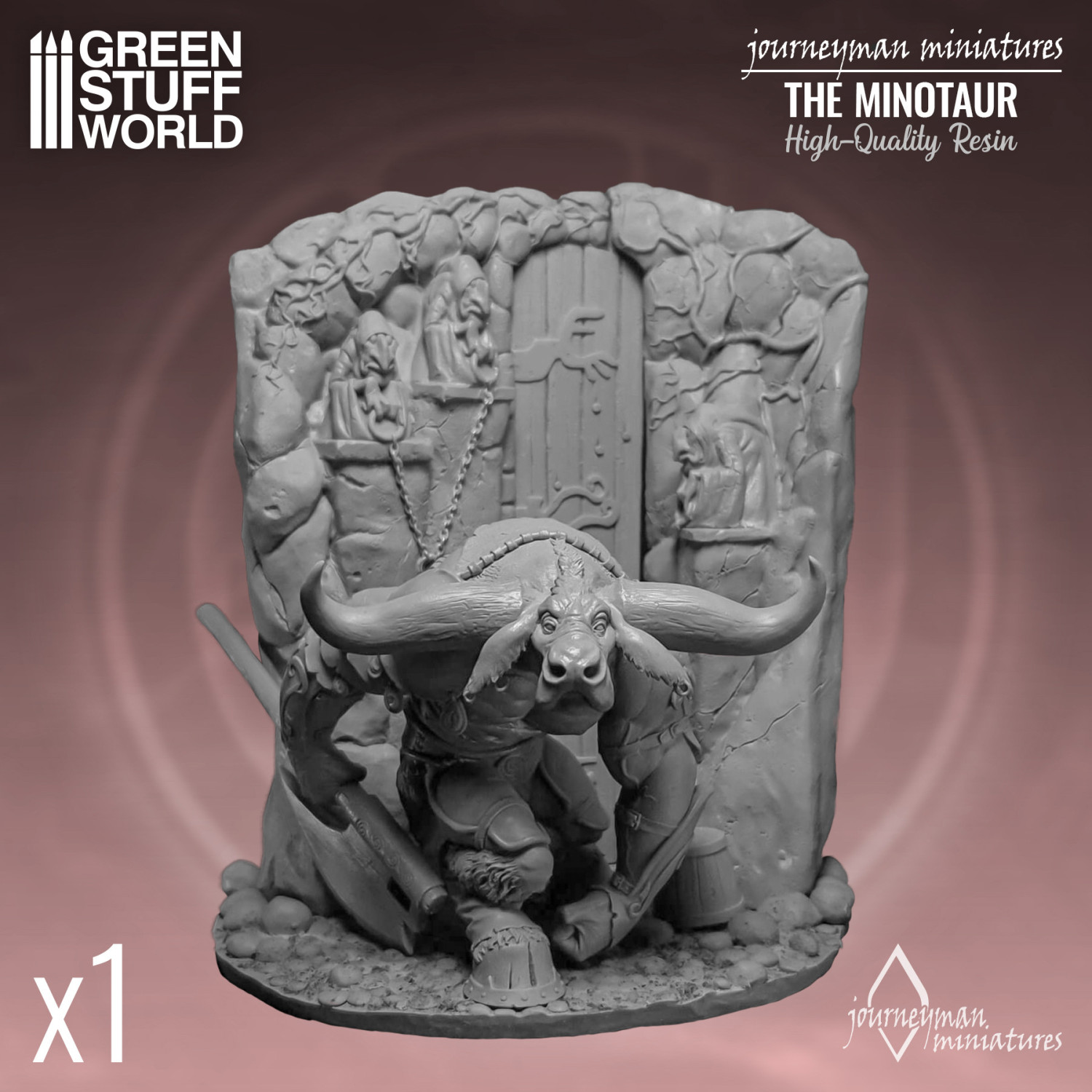 Journeyman Miniatures - Minotaur - GSW