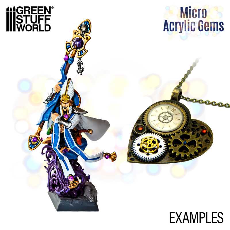 Micro Acrylic Gems | Craft rhinestones - GSW