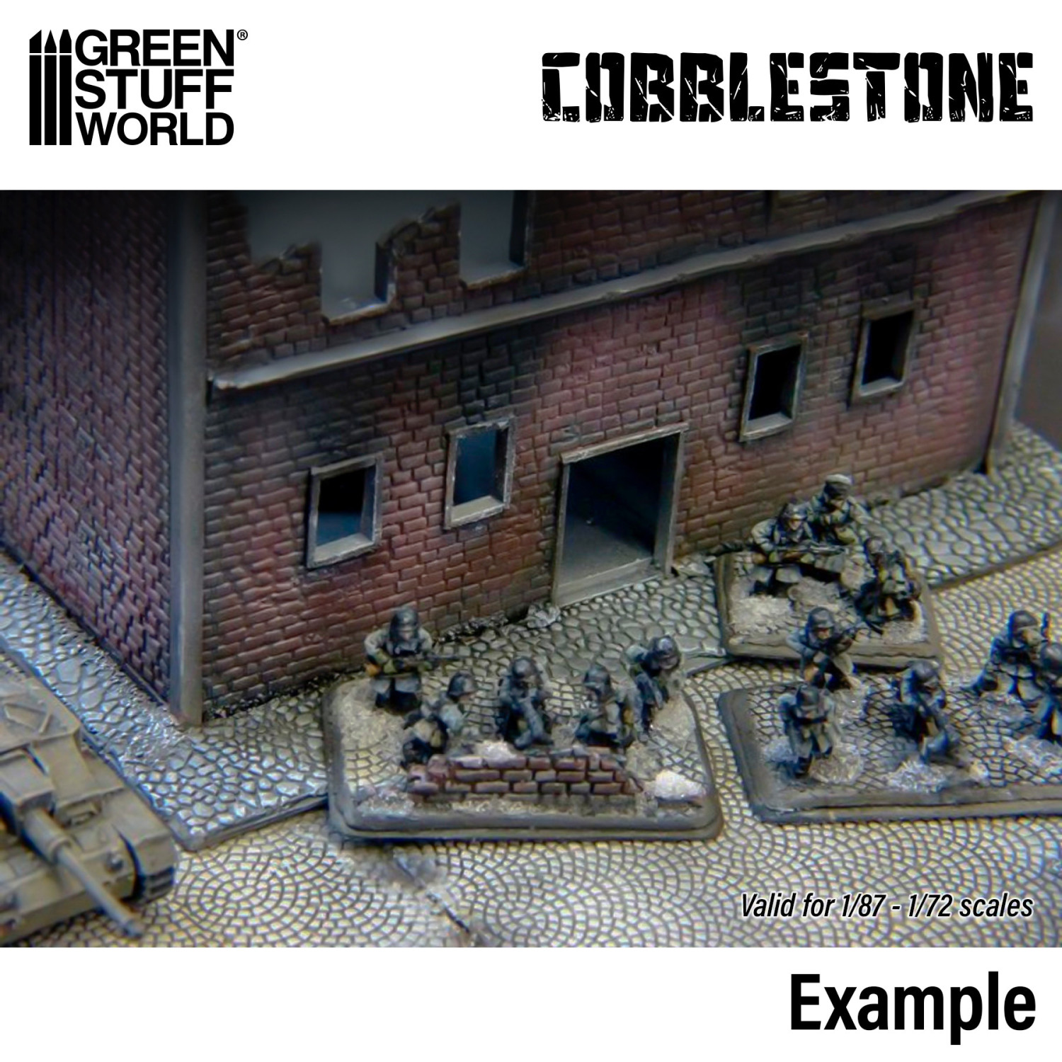 Rolling Pin Cobblestone 15mm - GSW